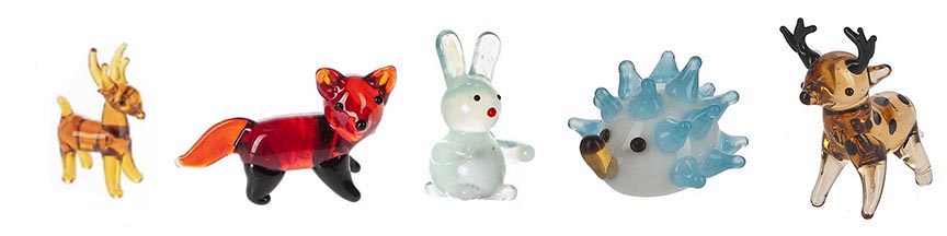 Ganz Miniature Glass Animals are only $1.99 each.